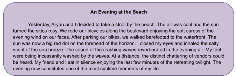 Class 7 - English (Paragraph Writing) - MY CLASS NOTES